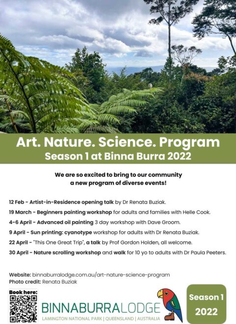 Art. Nature. Science. Program | Binna Burra Lodge